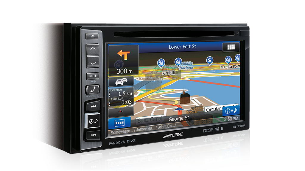 Alpine INE-W960A - 6.1” Touch Screen Navigation Station - Signature Car ...