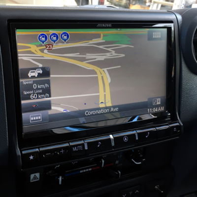 Alpine X009E-U 9" Navi Solution for Toyota HJ79 Series Landcruiser ...