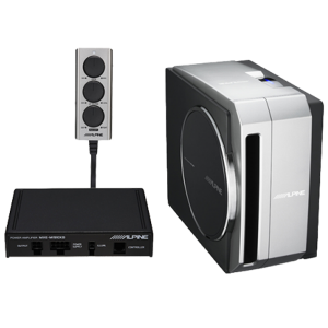Alpine SWE-3000 10" Compact Powered Subwoofer System - Signature Car Sound