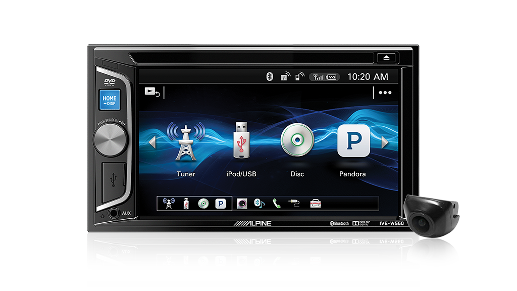 Alpine IVE-W560A + Alpine HCE-C91C Reverse Camera - Signature Car Sound