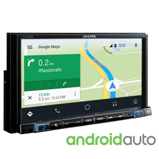 Alpine iLX-702D 7" CarPlay /Android Auto Digital Multimedia Station ...