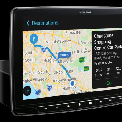 Alpine Halo9 iLX-F309E – 9inch Display 1DIN Apple CarPlay & Android ...